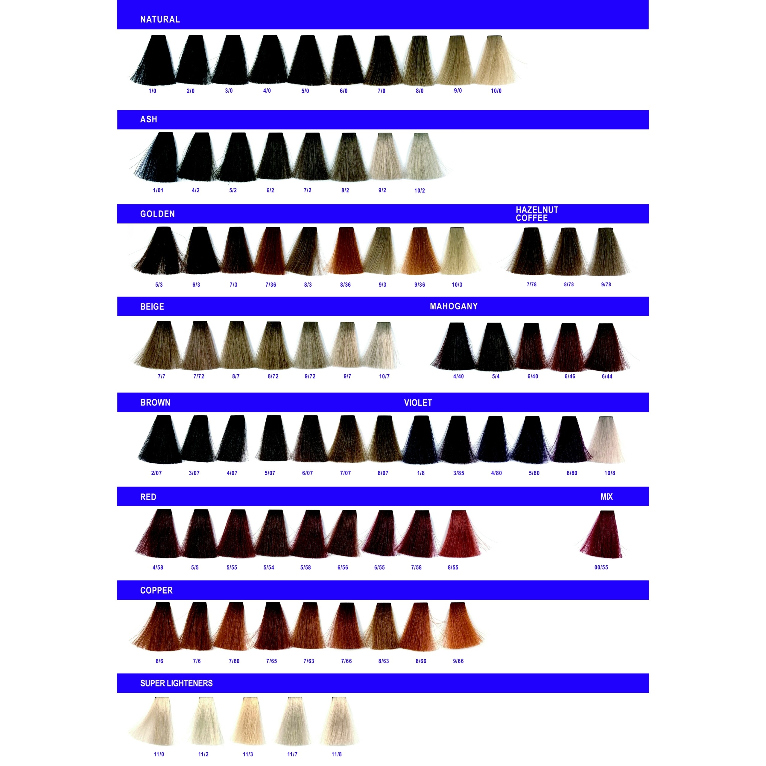 DCM couleurs 100ml - Interposter - Posters Kakemonos Albums de Coiffure